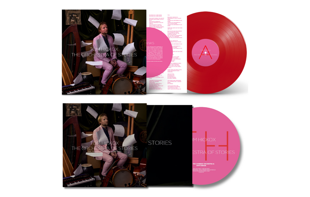 SIGNED VINYL & CD BUNDLE - The Orchestra of Stories - NEW – Tom Hickox